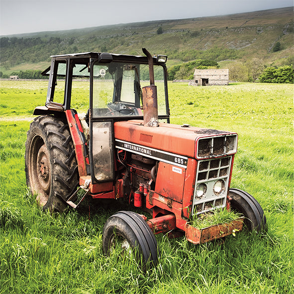 Red Tractor Card - David Tarn Photography – Yorkshire Dales National ...
