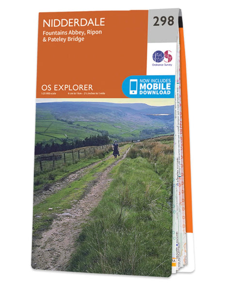 OS Explorer 298 - Nidderdale – Yorkshire Dales National Park Authority